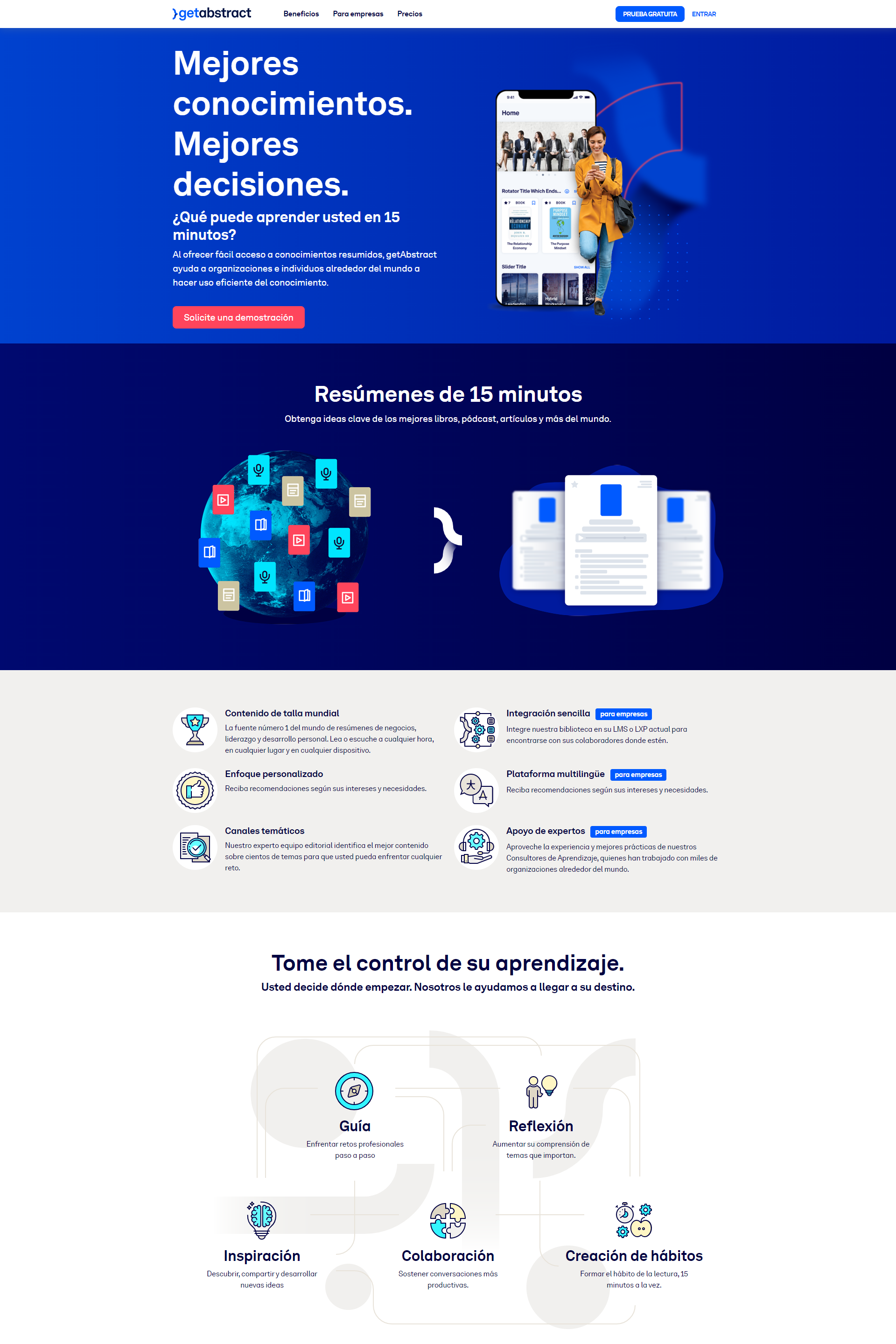 Cómo funciona getAbstract